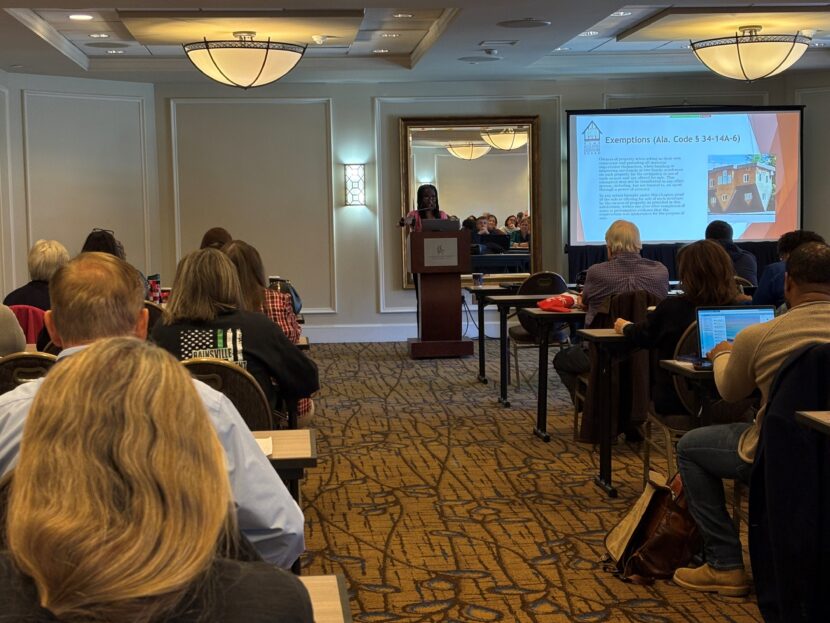Darlene Burt Speaks to the Alabama Municipal Revenue Officers ...